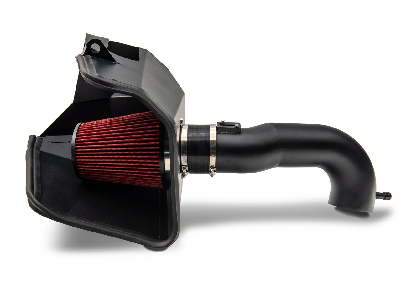 RedRock Silverado 1500 Cold Air Intake; Black S126727 (19-25 5.3L, 6.2L ...
