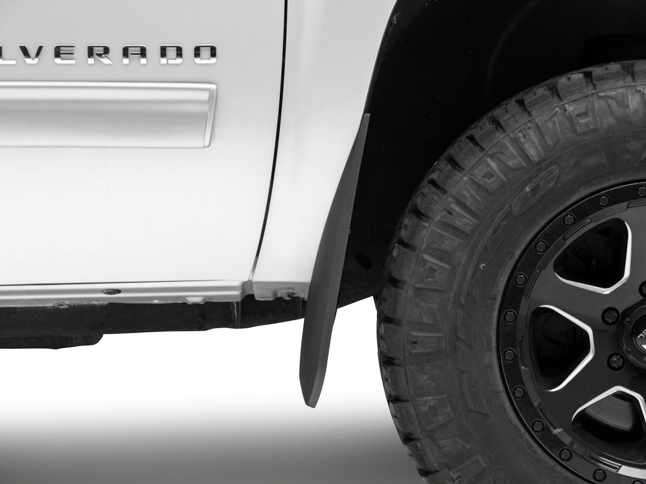 RedRock Silverado 1500 Mud Flaps; Front and Rear S124058 (07-13 ...