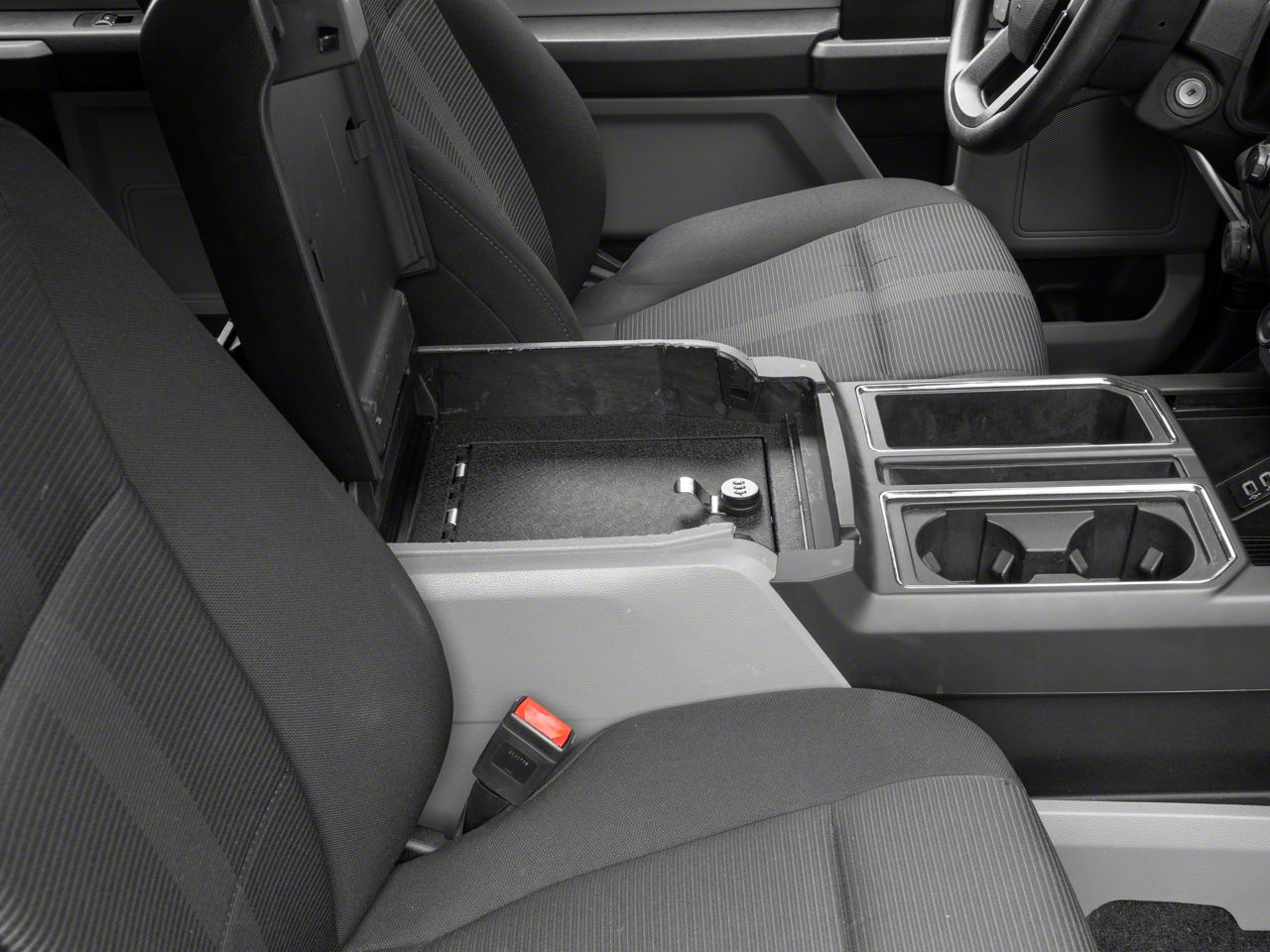 RedRock F-150 Center Console Lock Box T580838 (15-20 F-150) - Free Shipping