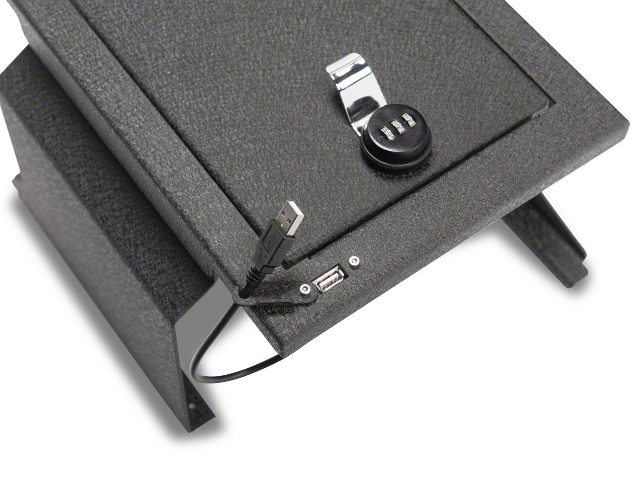 RedRock F-150 Center Console Lock Box T580840 (12-14 F-150 w/ Floor ...