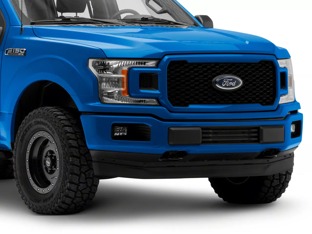 RedRock F-150 Front Bumper Guards T569282 (18-20 F-150, Excluding ...