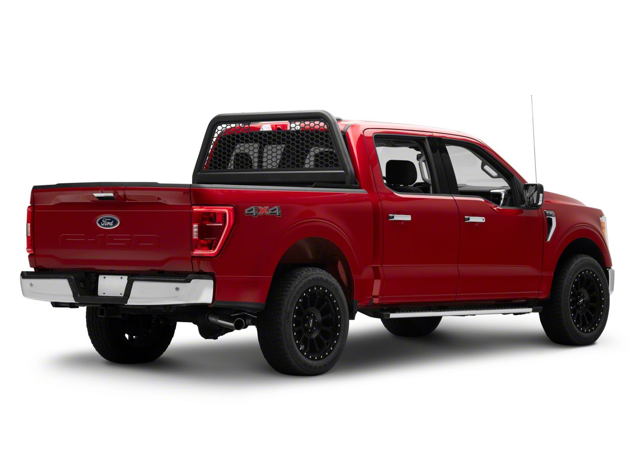 RedRock F-150 HD Headache Rack; Textured Black T587035 (09-24 F-150 ...