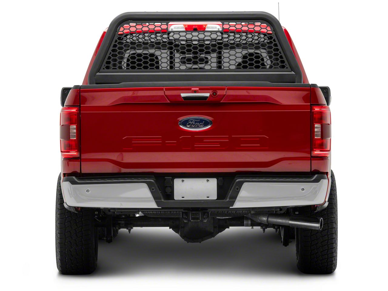 RedRock F-150 HD Headache Rack; Textured Black T587035 (09-24 F-150 ...
