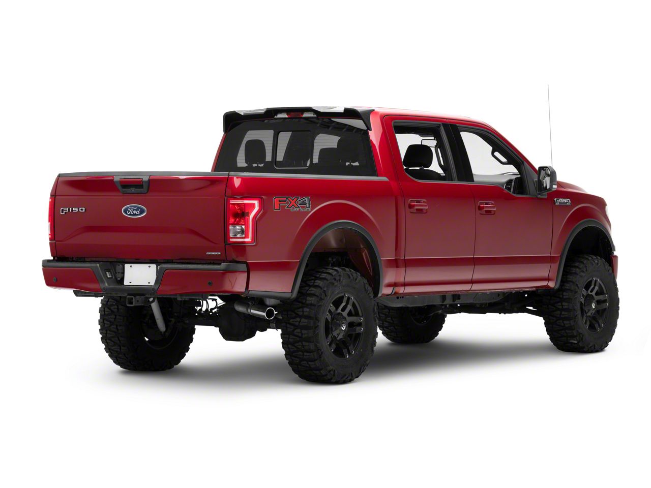RedRock F-150 Roof Spoiler; Carbon Fiber Design T573988 (15-20 F-150 ...