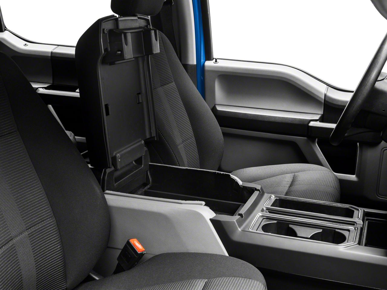 RedRock F-150 Treaded Center Console Cover T583566 (15-20 F-150 w/ Flow ...