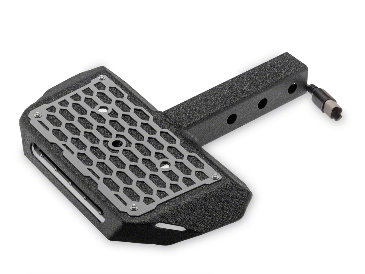 RedRock F-250 Super Duty 2-Inch Receiver Hitch Step with LED Lighting ...