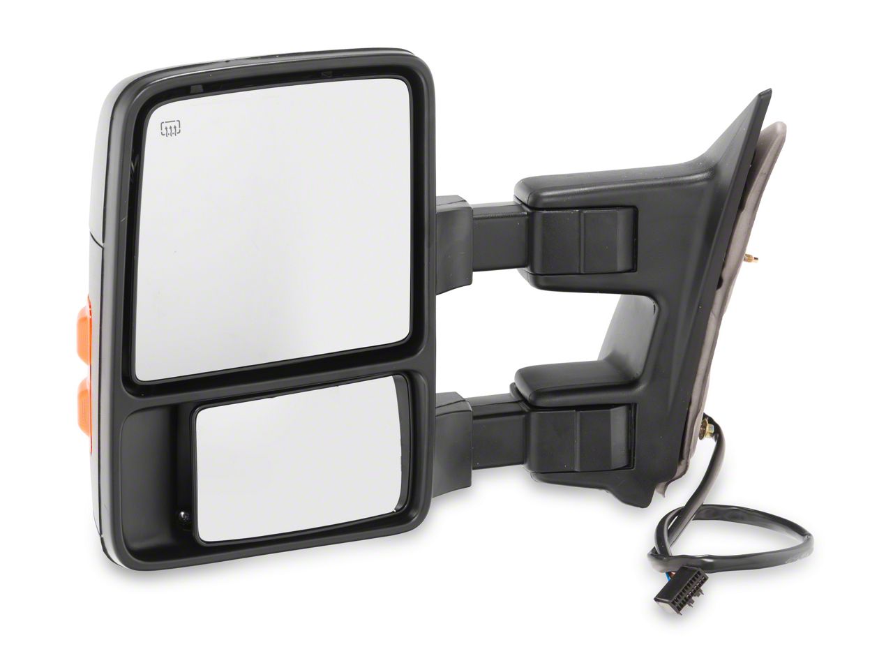 RedRock F-350 Super Duty Powered Heated Towing Mirror with Amber LED ...