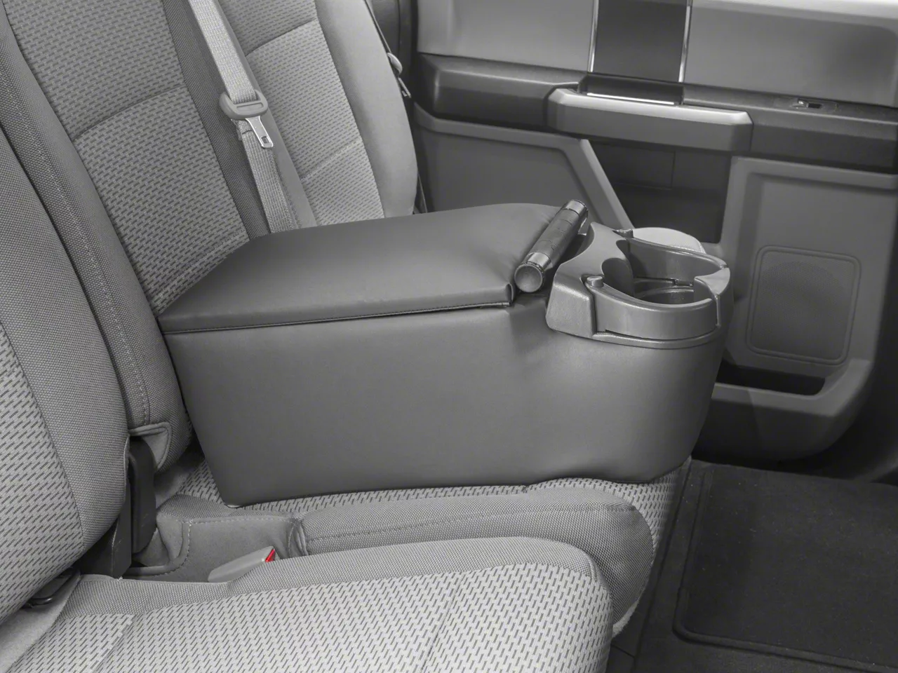 RedRock F-350 Super Duty Universal Bench Seat Center Console with Cup ...