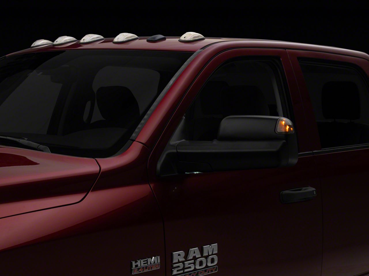 RedRock RAM 2500 Powered Heated Towing Mirrors with Smoked Turn Signals ...