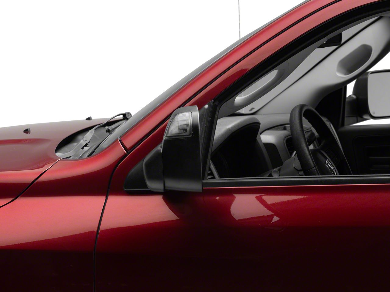 RedRock RAM 2500 Powered Heated Towing Mirrors with Smoked Turn Signals ...