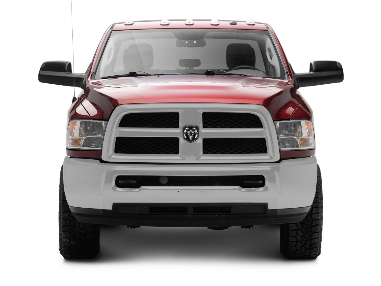 RedRock RAM 2500 Powered Heated Towing Mirrors with Smoked Turn Signals ...