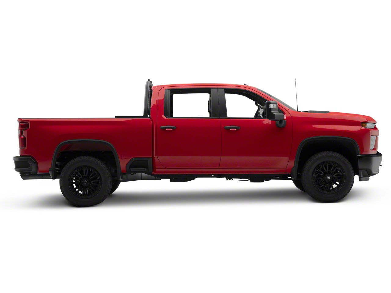 RedRock Silverado 2500 HD Headache Rack; Textured Black T587035 (07-25 ...