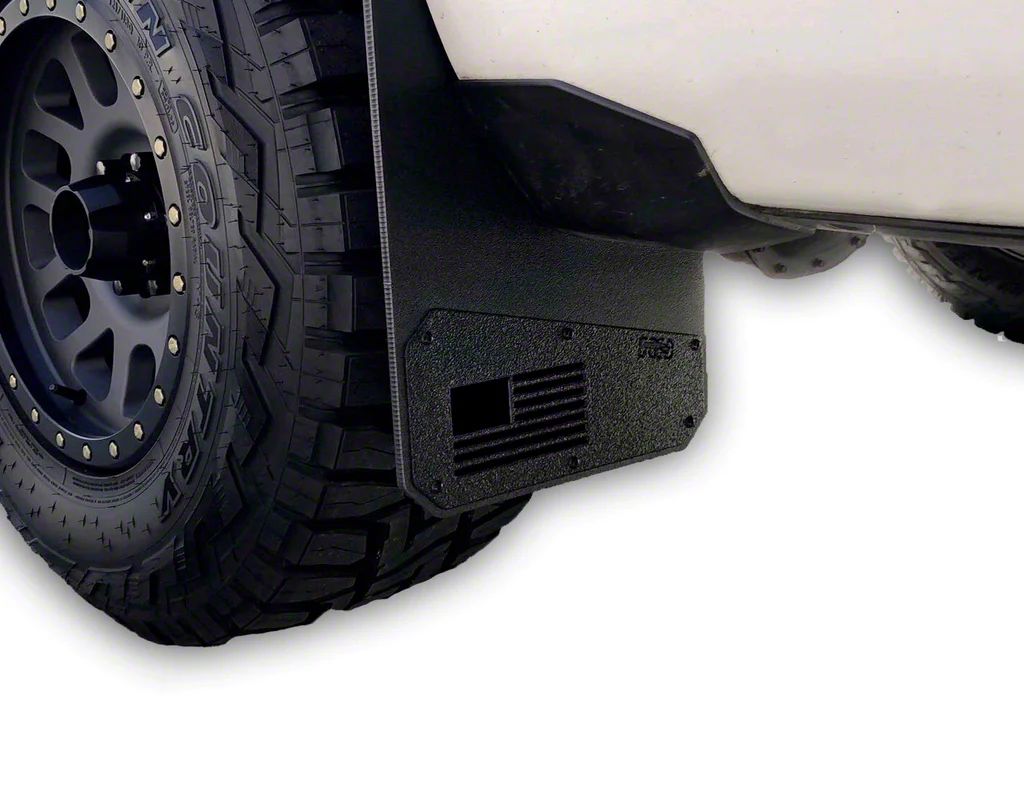 Rek Gen F-150 10-Inch Merica Mud Flaps with Rekmesh; Front or Rear ...