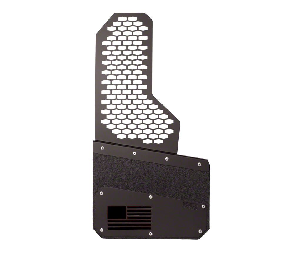 F-150 REK-mesh Universal Offset XL 12-Inch Wide Mud Flaps with Black ...