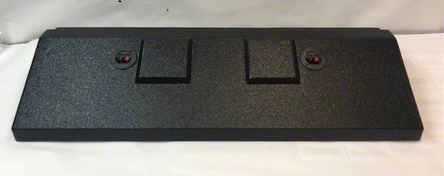 Colorado Dual 10-Inch Down Firing Under Seat Subwoofer Box; Poly Coated ...