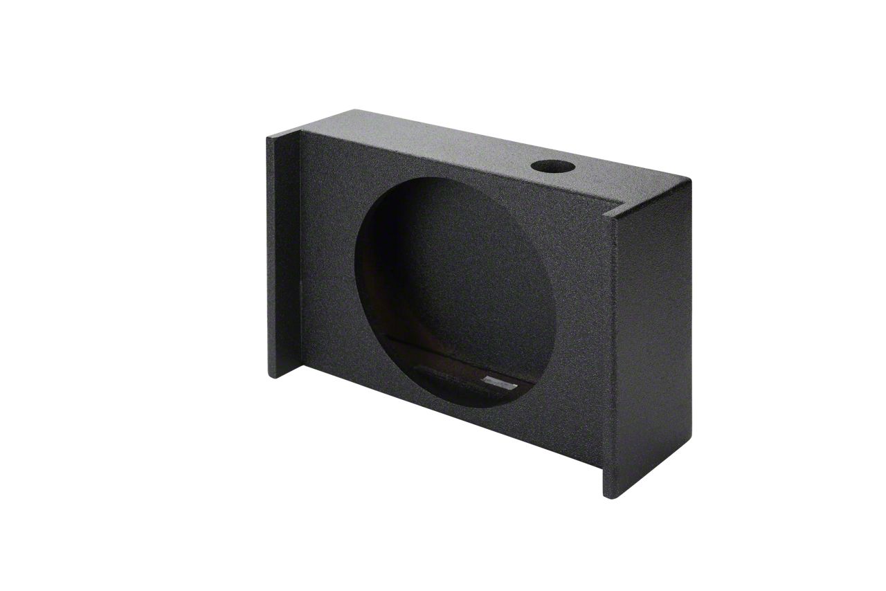 F-250 Super Duty Single 12-Inch Under Rear Seat Down Fire Subwoofer Box ...
