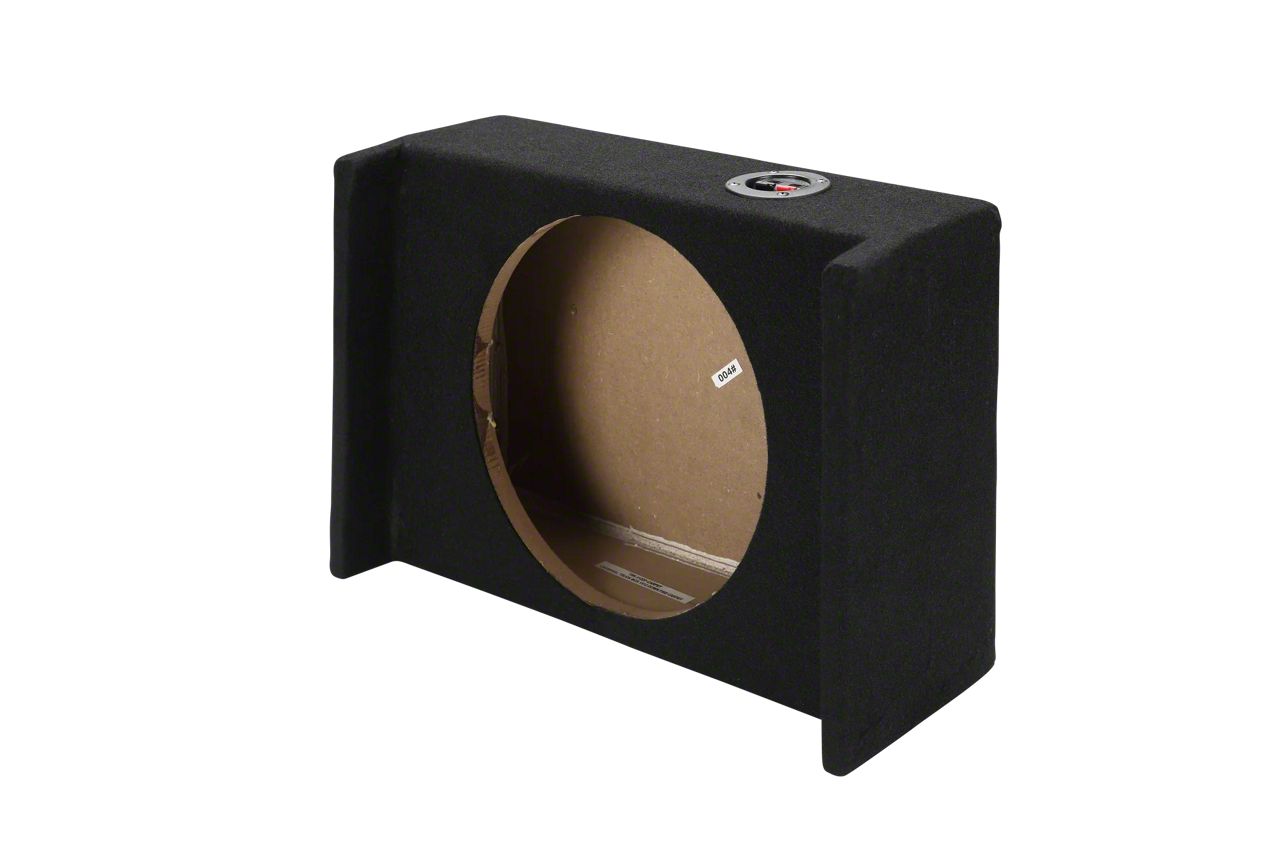 RAM 1500 Single 10-Inch Under Rear Seat Down Fire Subwoofer Box ...