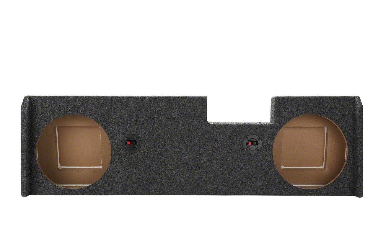 Sierra 1500 Dual 10-Inch Down Fire Ported Subwoofer Box; Carpeted (14 ...