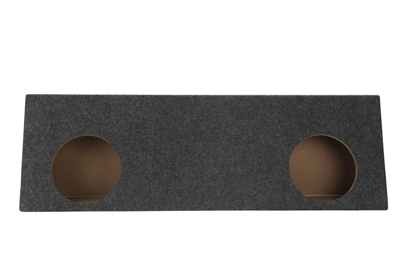 Sierra 3500 Dual 12-Inch Slot Ported Subwoofer Box; Carpeted (Universal ...