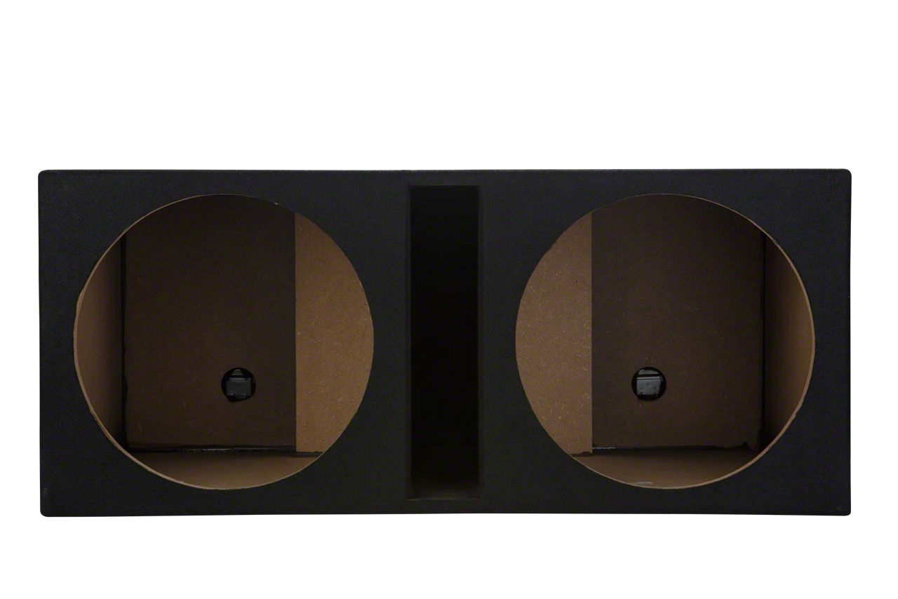 Sierra 3500 Dual 15-Inch Slot Ported Subwoofer Box; Carpeted (Universal ...