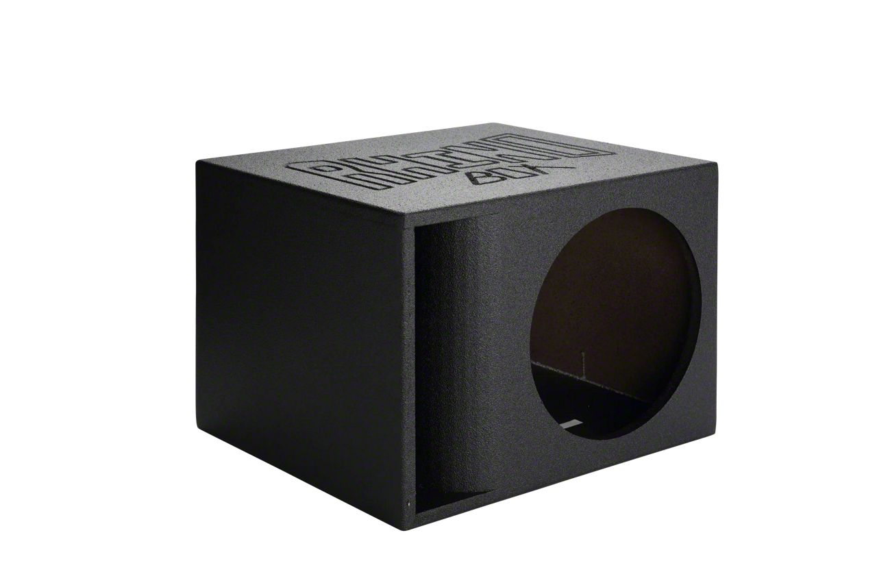 Sierra 3500 Single 12-Inch Horn Ported Subwoofer Box; Poly Coated ...