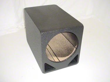 Sierra 3500 Single 15-Inch Double Ported Subwoofer Box; Poly Coated ...