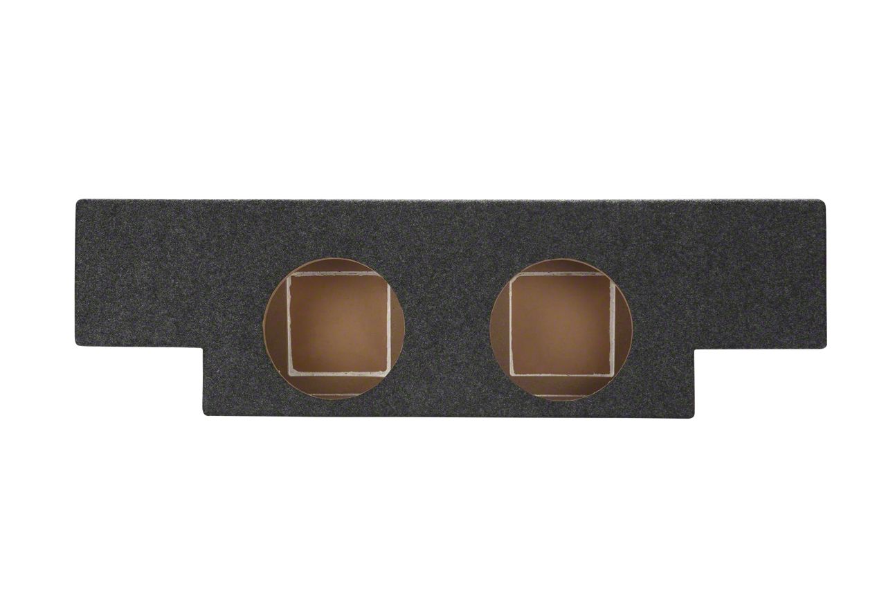 Rhino Box Silverado 1500 Dual 10-Inch Behind Rear Seat Subwoofer Box ...