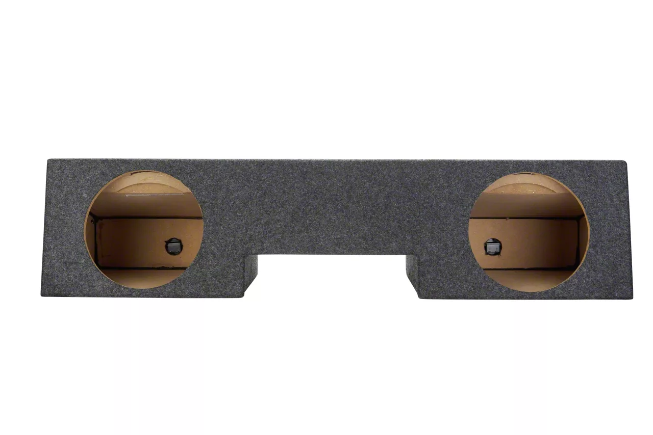 Silverado 1500 Dual 12-Inch Under Rear Seat Front Firing Subwoofer Box ...