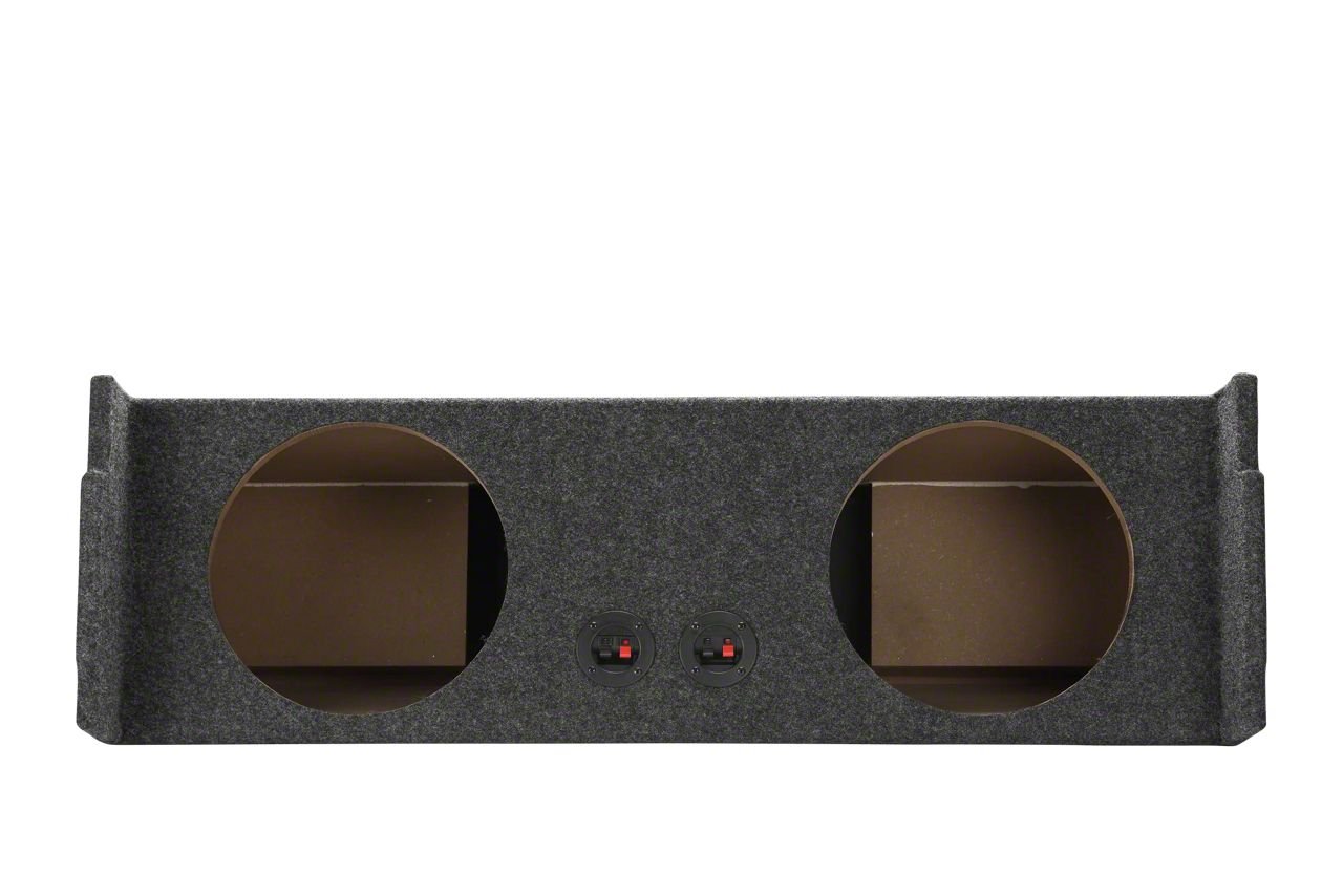 Tahoe Dual 12-Inch Behind Third Row Seat Ported Down Firing Subwoofer ...