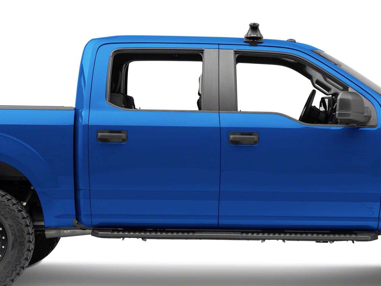 Rhino-Rack F-150 Vortex 2500 1-Bar Roof Rack; Black JA8388 (15-24 F-150 ...