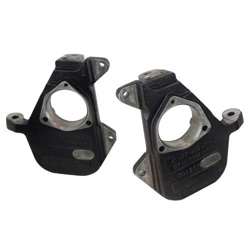 Ridetech Silverado 1500 2-Inch Drop Spindles 11709300 (07-16 Silverado ...
