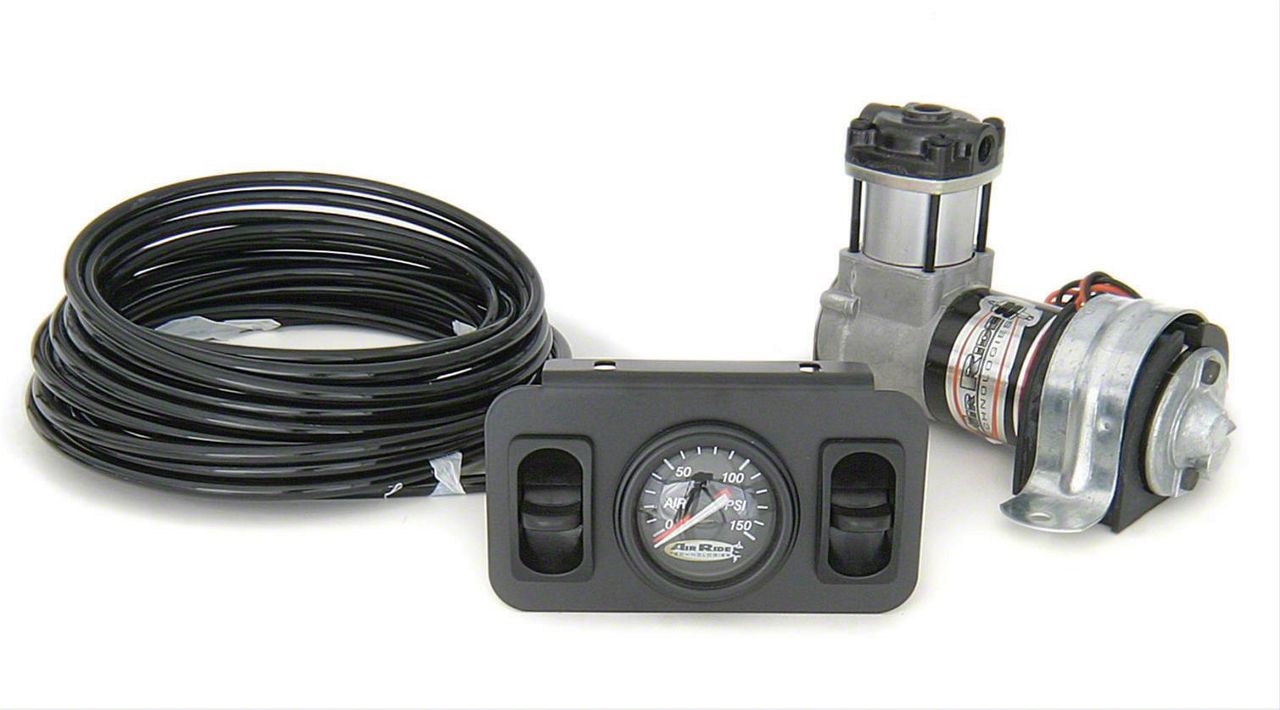 Ridetech Silverado 3500 Small OverLoad Style Compressor Kit; 2 Switch ...
