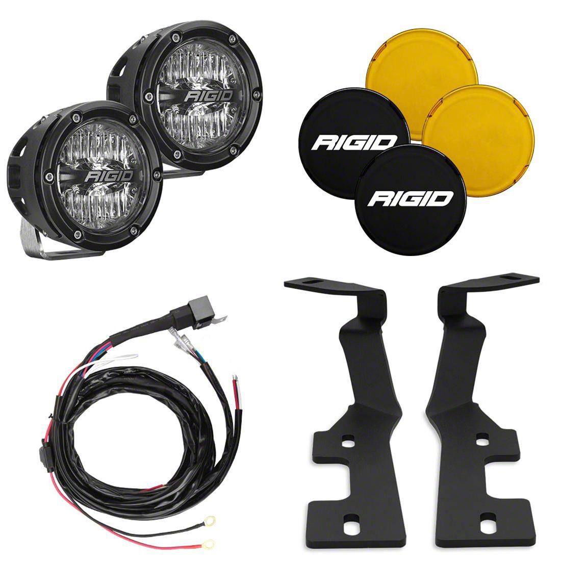 Rigid Industries RAM 1500 360-Series A-Pillar Light Kit 46718 (19-26 ...