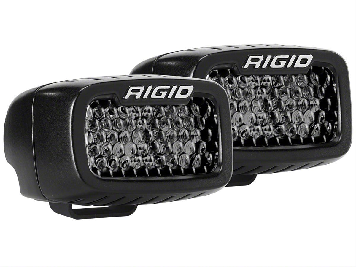 Rigid Industries RAM 2500 SR-M Series Pro LED Lights; Spot Diffused ...