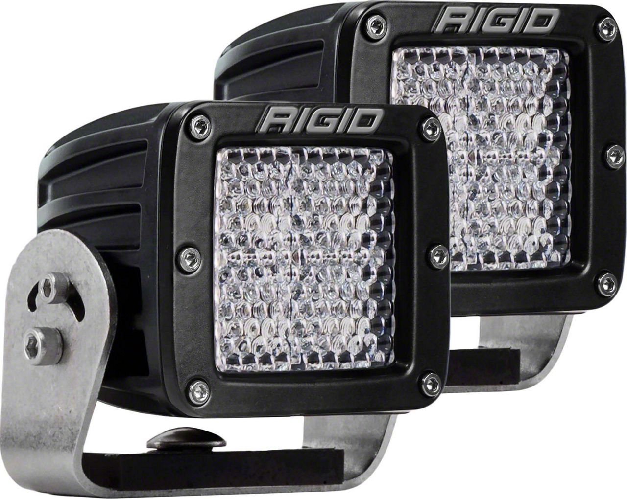 Rigid Industries Ranger D-Series Pro HD LED Pod Lights; Flood Diffused ...