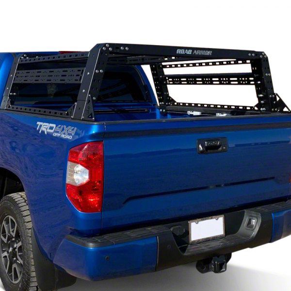 Road Armor F-150 TRECK Overland Adjustable Bed Rack System; Textured ...