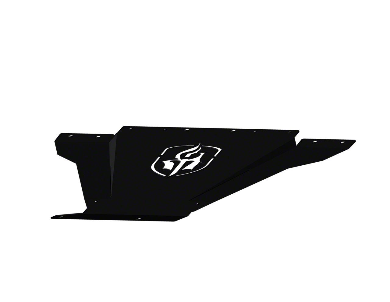 Road Armor RAM 1500 Skid Plate for Spartan Front Bumper; Textured Black ...