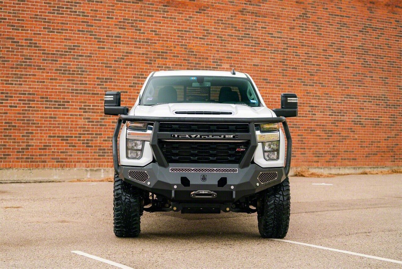 Road Armor Silverado 3500 Evolution Front Bumper with Reaper Guard ...