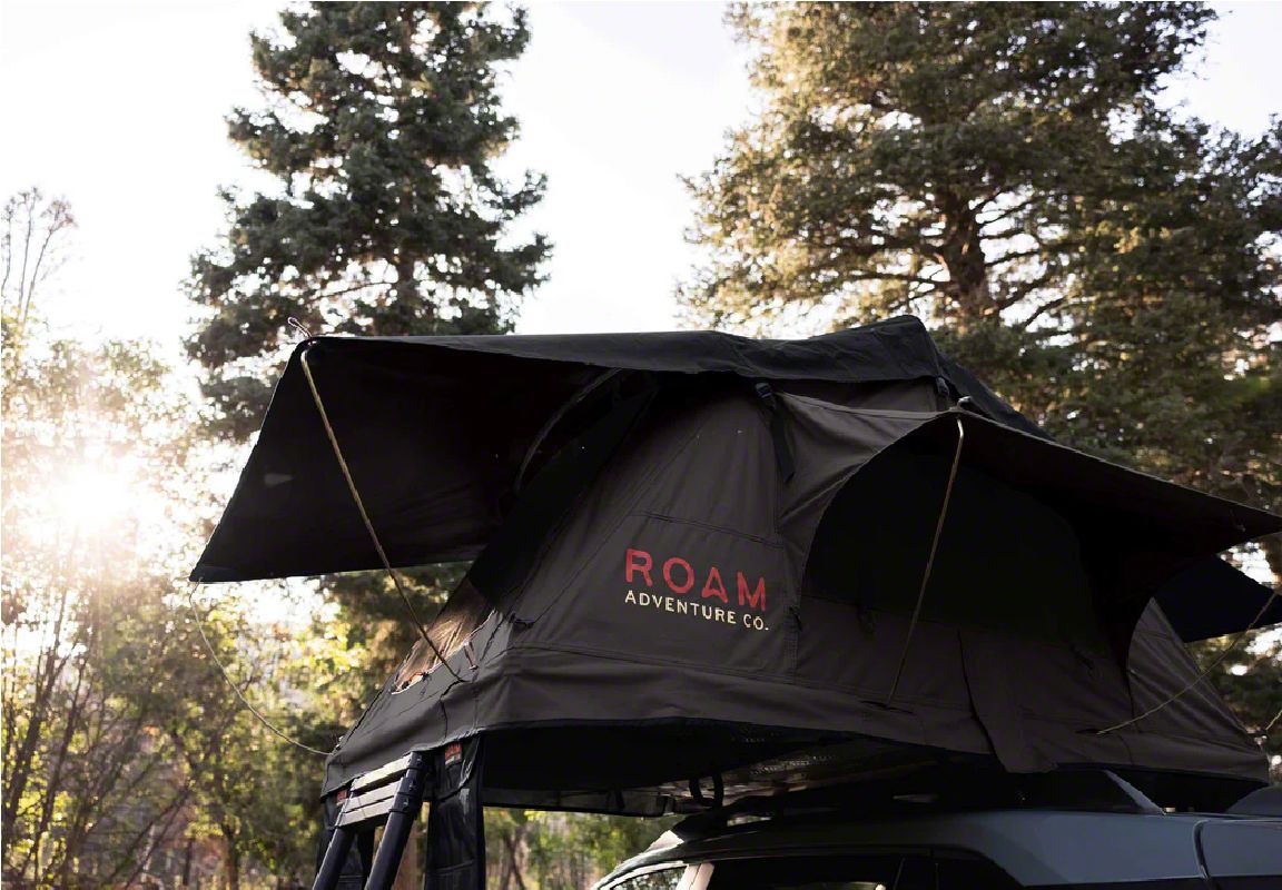 Roam Adventure Co Silverado 2500 The Vagabond Lite Rooftop Tent; Black ...