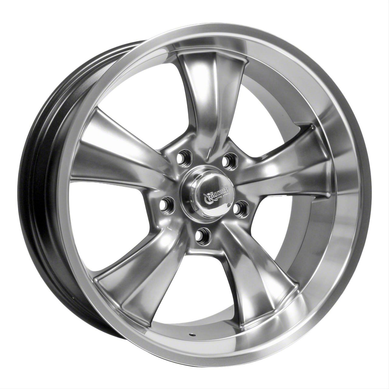 Rocket Racing Wheels RAM 1500 Booster 6 Hyper Shot Silver 5-Lug Wheel ...