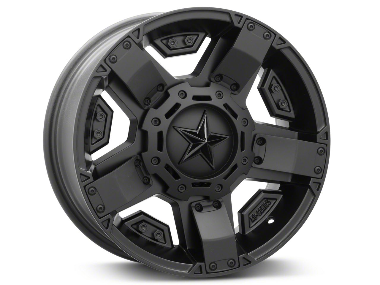 XD Yukon XD811 RS2 Satin Black 6-Lug Wheel; 17x8; 10mm Offset XD81178067710 (15-20 Yukon) - Free ...