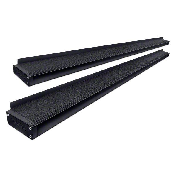 Romik RAM 1500 ROB-T Running Boards; Black 91342419 (09-18 RAM 1500 ...
