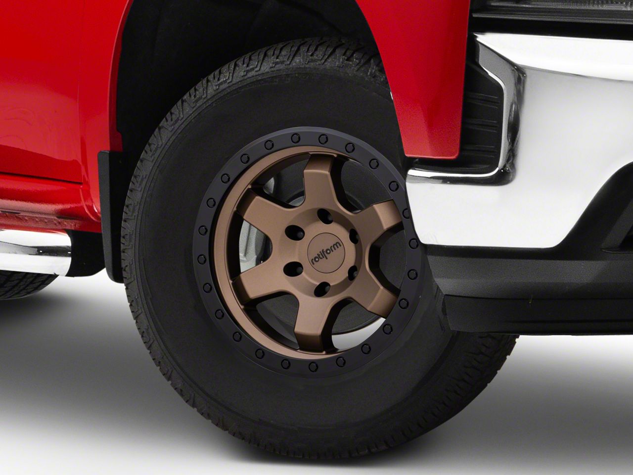 Rotiform Silverado 1500 Six Bronze 6-Lug Wheel; 17x9; 1mm Offset ...