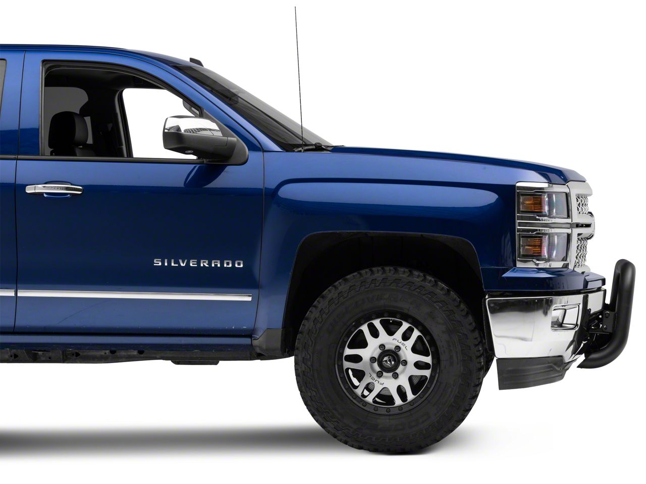 Rough Country Silverado 1500 Bull Bar with 20-Inch Black Series LED ...