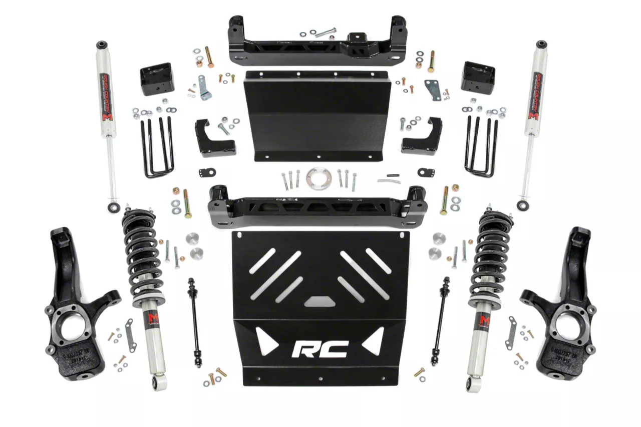 Rough Country Canyon 6-Inch Suspension Lift Kit with Lifted Struts and ...