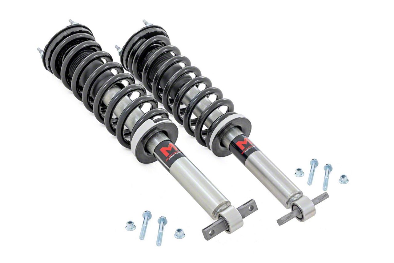 Rough Country Canyon M1 Adjustable Leveling Front Struts for 0 to 2 ...