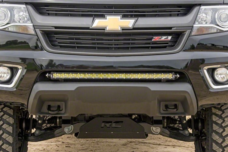 Rough Country Colorado Bumper LED Light Mounts for 30-Inch Single Row ...