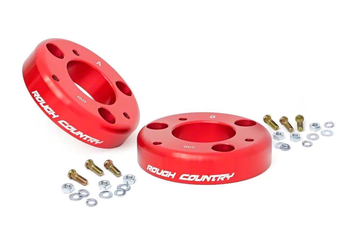 Rough Country Suspension F-150 2-Inch Leveling Strut Extensions ...