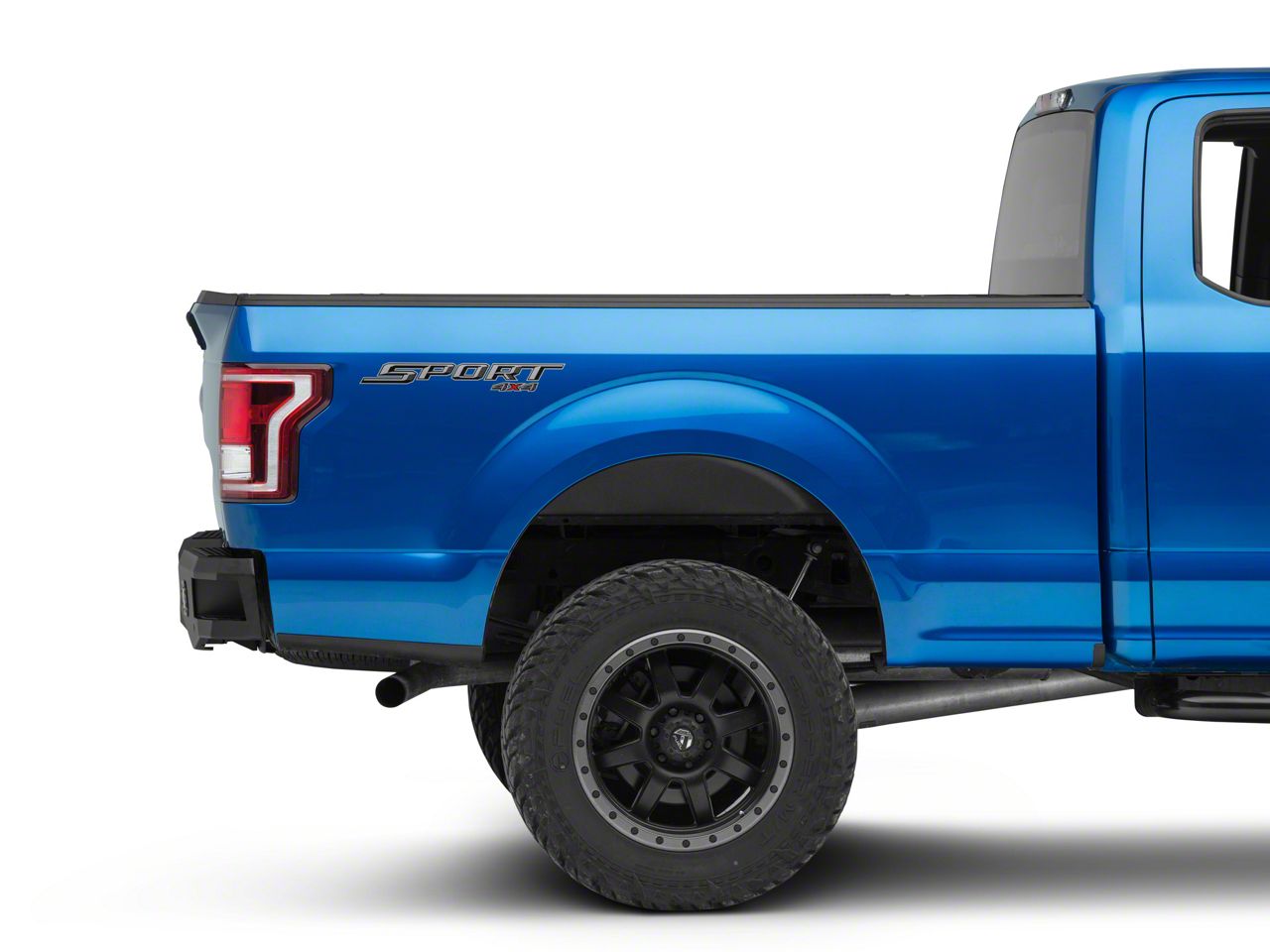 Rough Country F-150 Heavy Duty LED Rear Bumper 10771 (15-20 F-150 ...