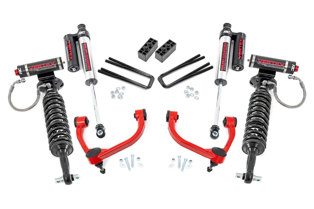 Rough Country F-150 3-Inch Bolt-On Upper Control Arm Suspension Lift ...